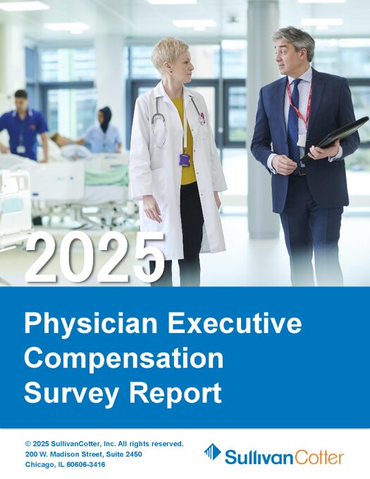 Physician Executive Compensation Survey Data | SullivanCotter